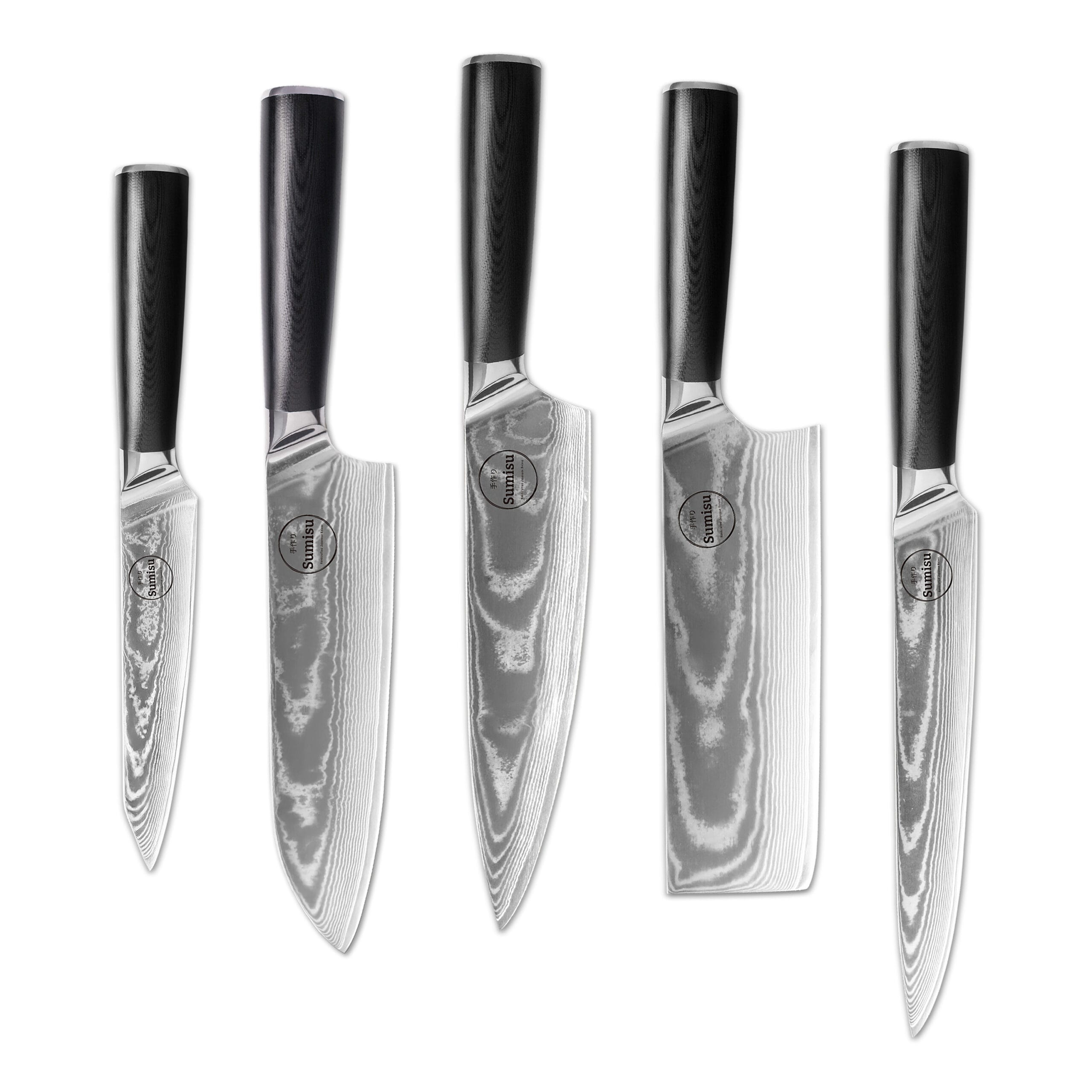 Japanse 5-delige Messenset Kopen? | Sumisu Knives